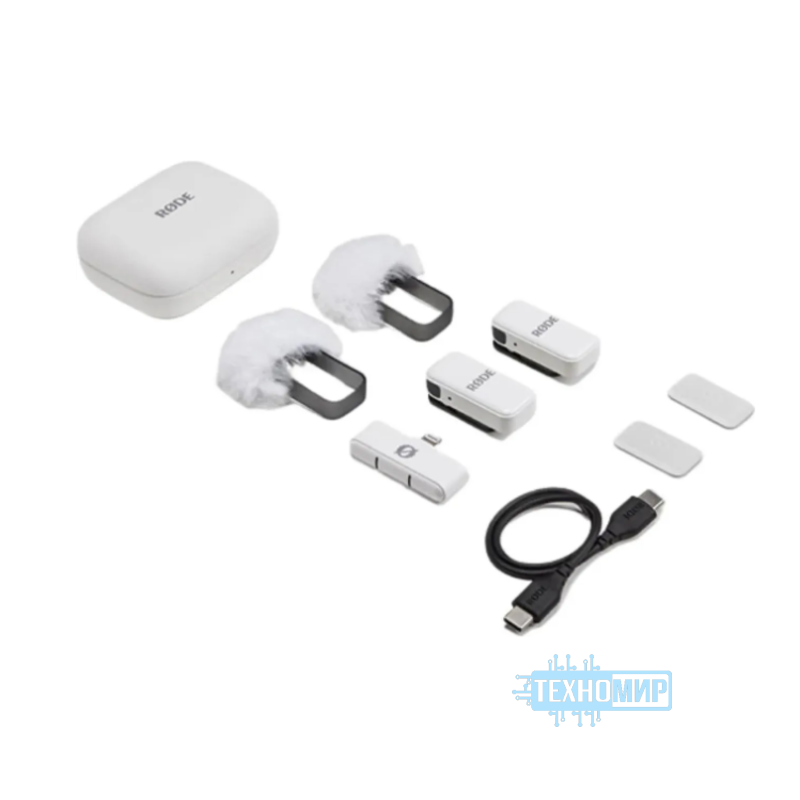 Микрофон RODE Wireless Micro Lightning, белый — фото 1