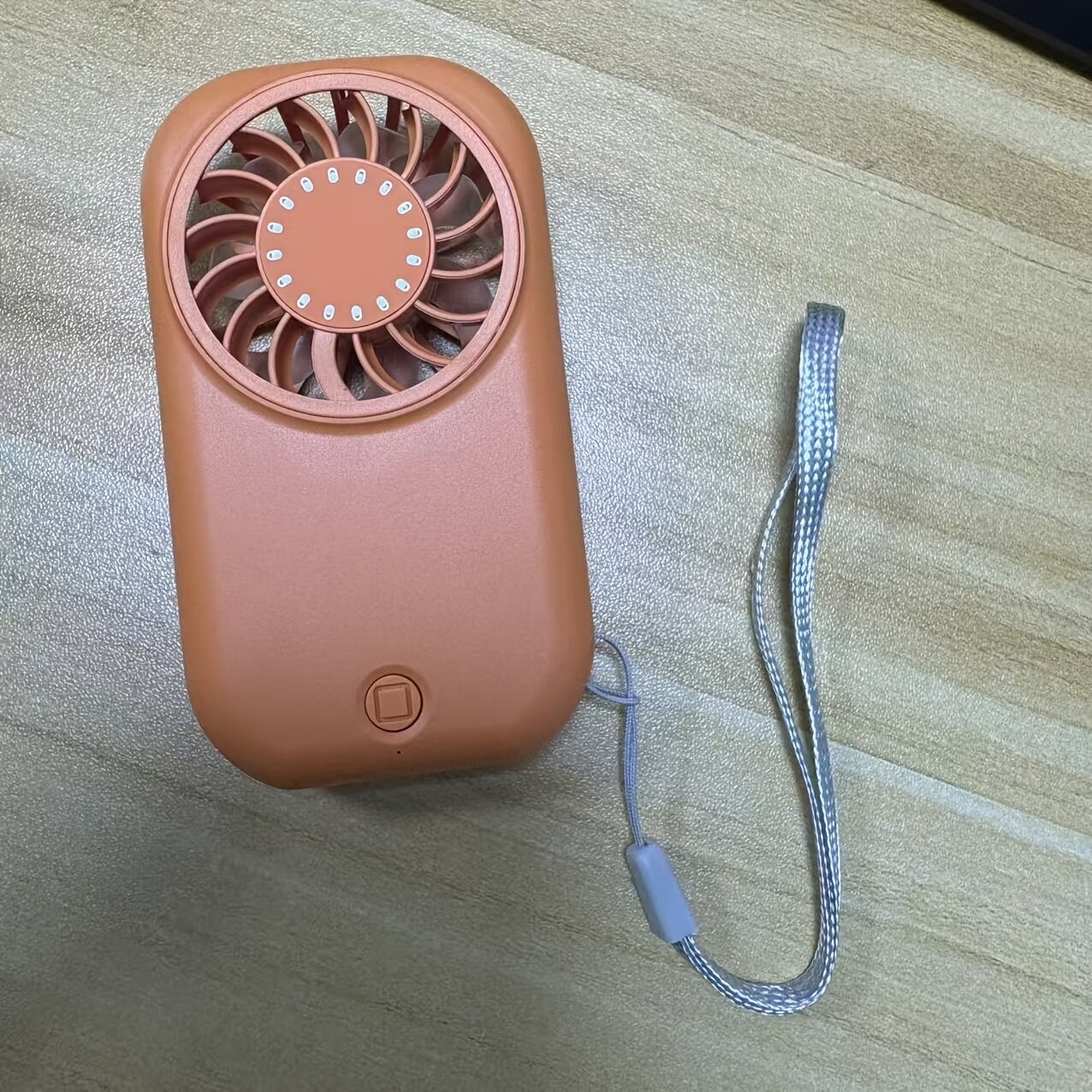 Ручной портативный мини-вентилятор с USB-зарядкой, розовый