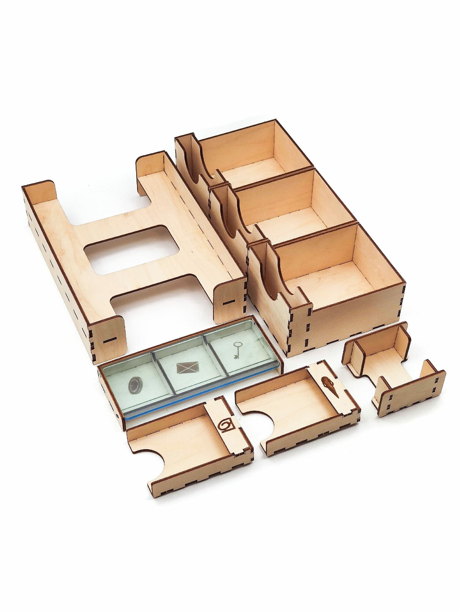 Органайзер Meeple House для настольной игры Мор Утопия, деревянный