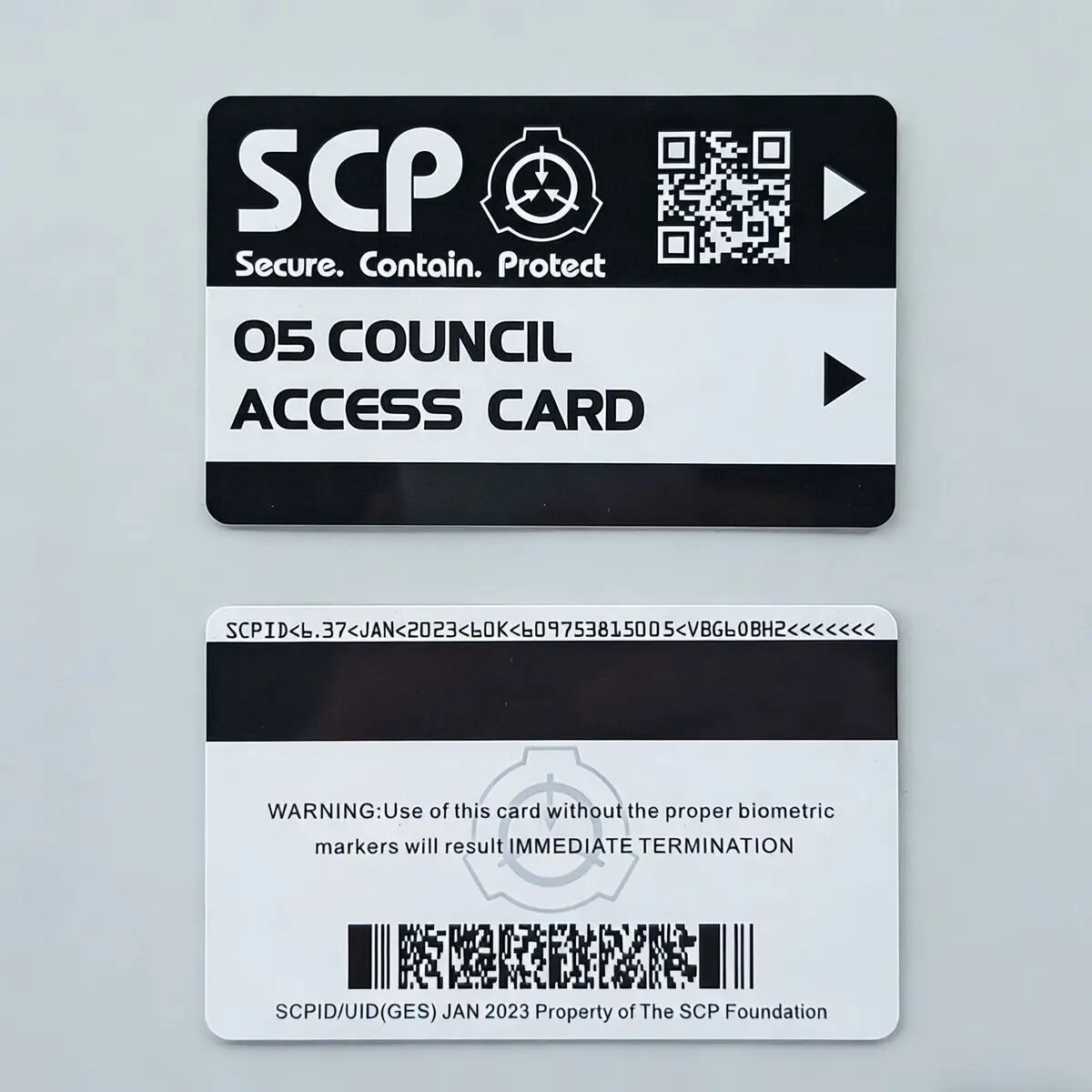 Карта доступа SCP для старшего ученого Серый, 05 COUNCIL