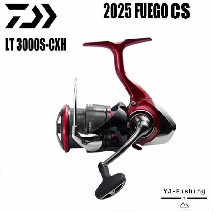 DAIWA 2025 FUEGO CS LT 3000S-CXH Прялка Рыболовное колесо Рыболовные снасти