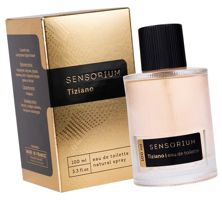 Туалетная вода Дельта парфюм Тициано Сенсориум 100 мл для женщин - Delta Parfum Sensorium Tiziano