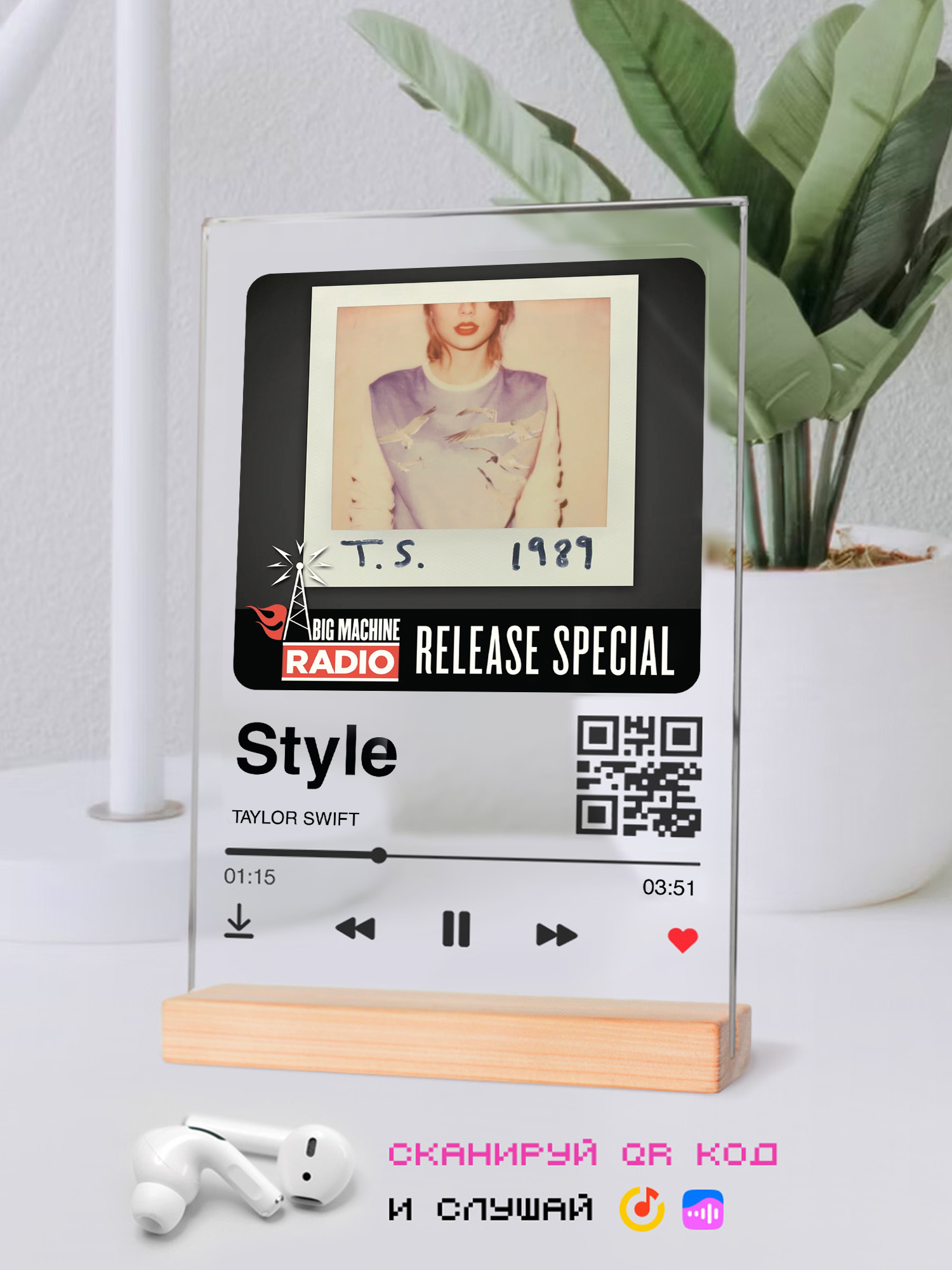 Музыкальный постер Taylor Swift - Style
