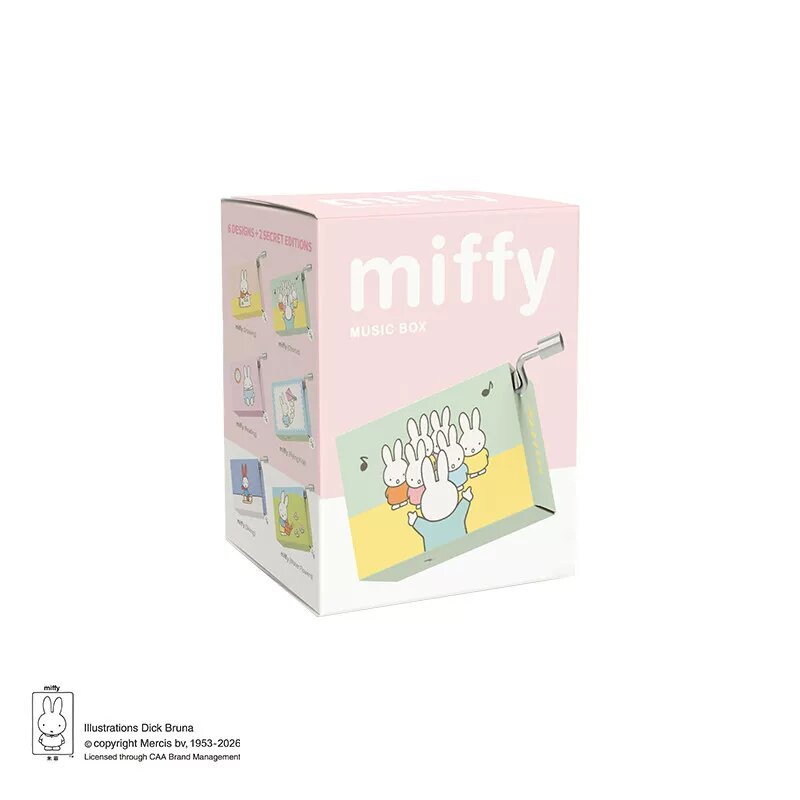 Miffy Музыкальная Коробка Сюрприз - Одна Штука, Милый Звуковой Игрушечный Сборник Для Детей И Взрослых