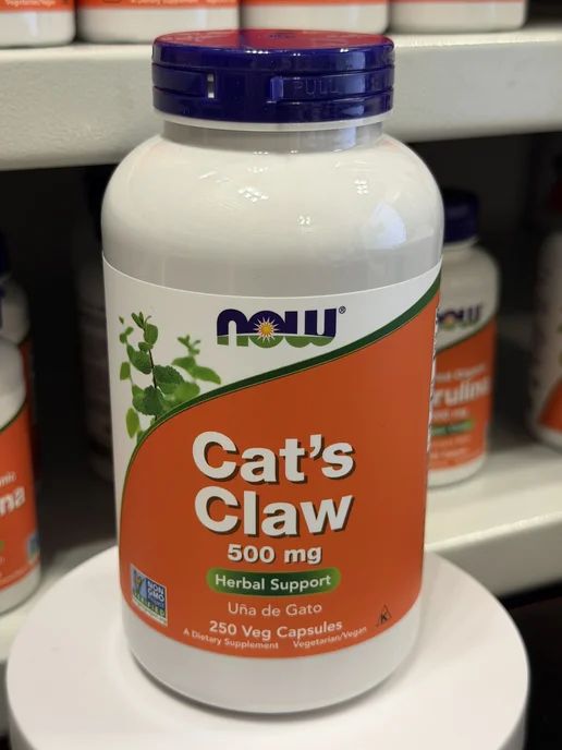 NOW Cats Claw 500 mg 250 V-капс