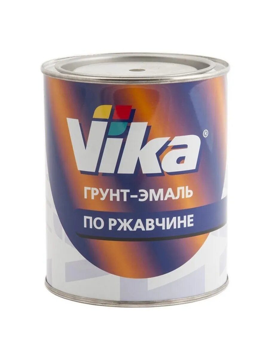 Грунт-эмаль по ржавчине RAL 9005 черный 0.9л