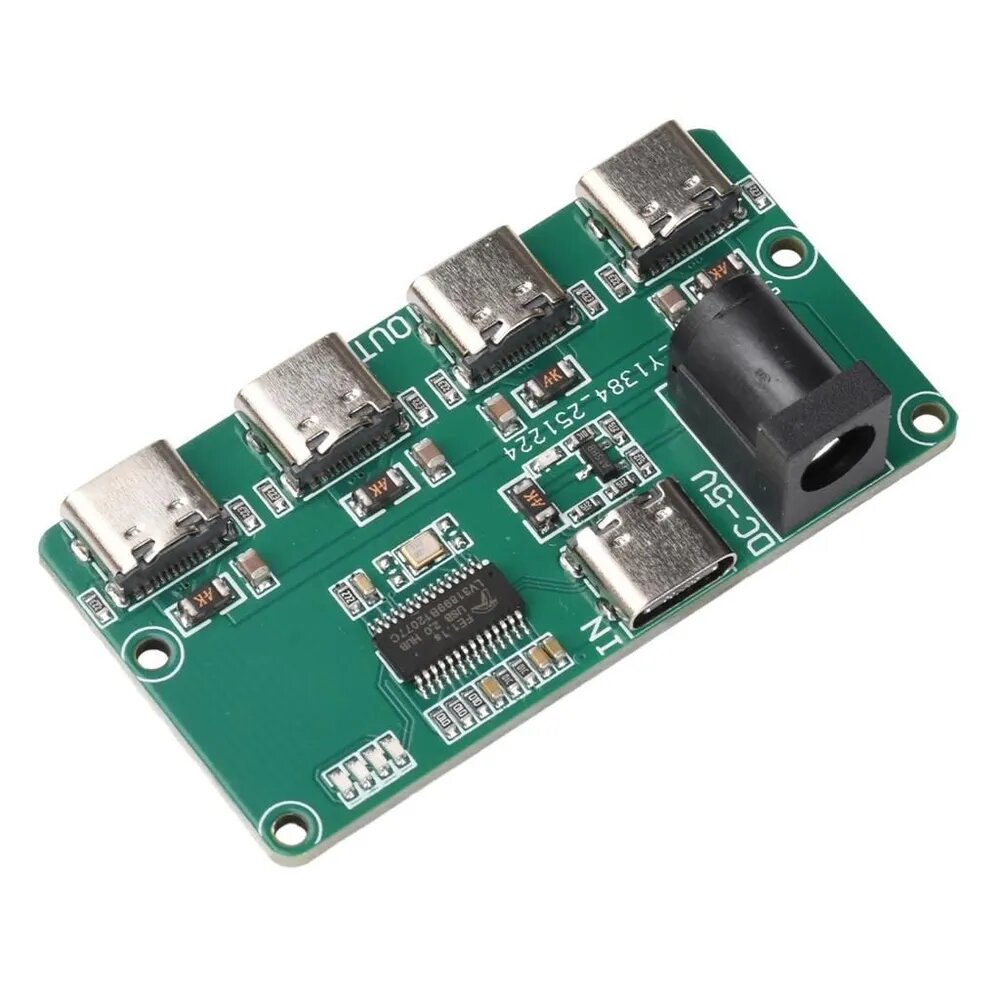 USB 2.0-хаб 1:4 с разъёмом USB-C