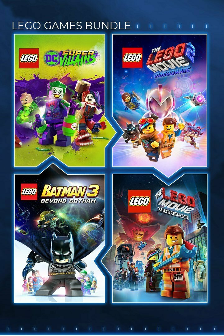 The LEGO® Games Bundle — ключ активации Xbox / Microsoft Store · Xbox One, Xbox Series X|S · цифровой ключ · любой регион