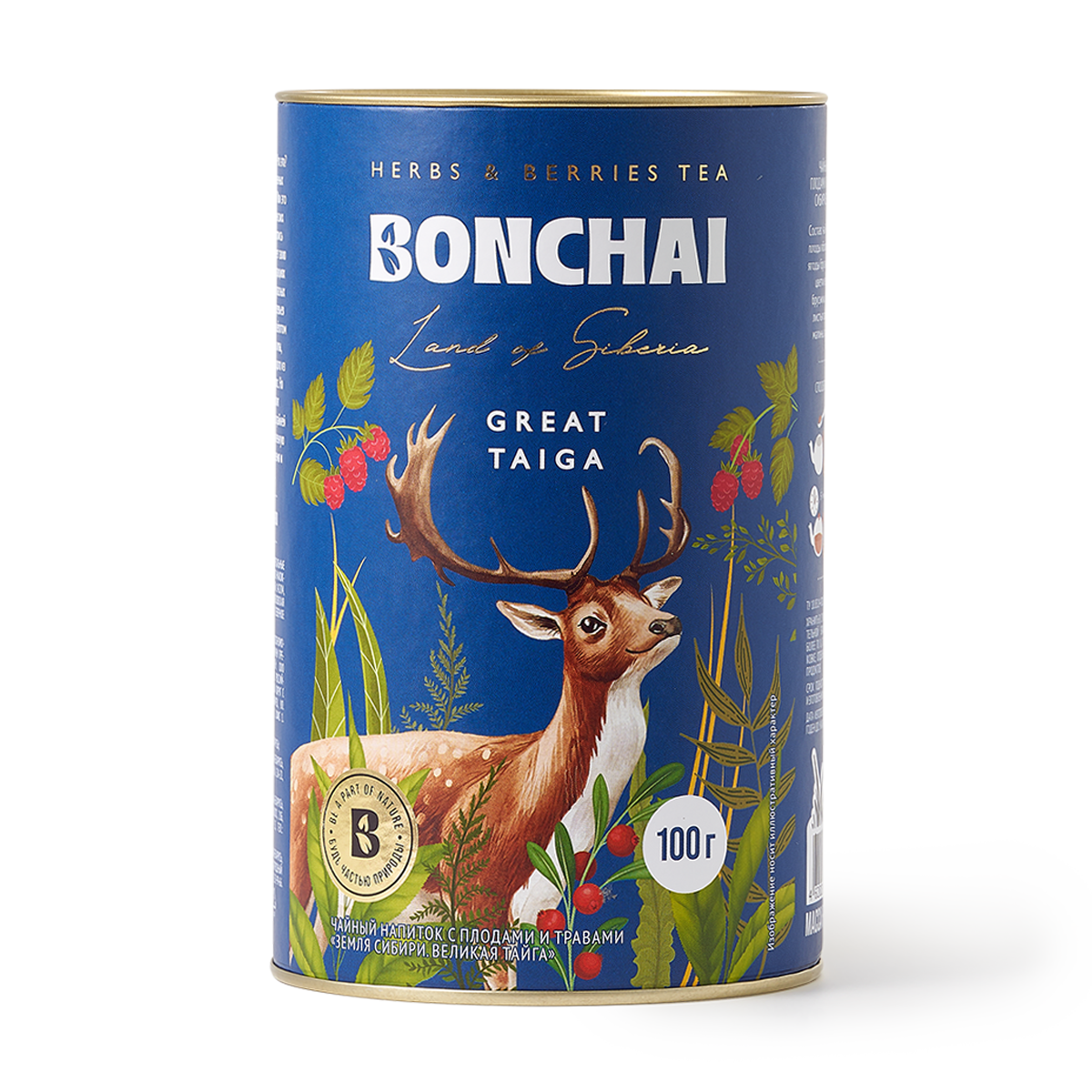 Напиток чайный Земля Сибири. Великая Тайга Bonchai с плодами и травами