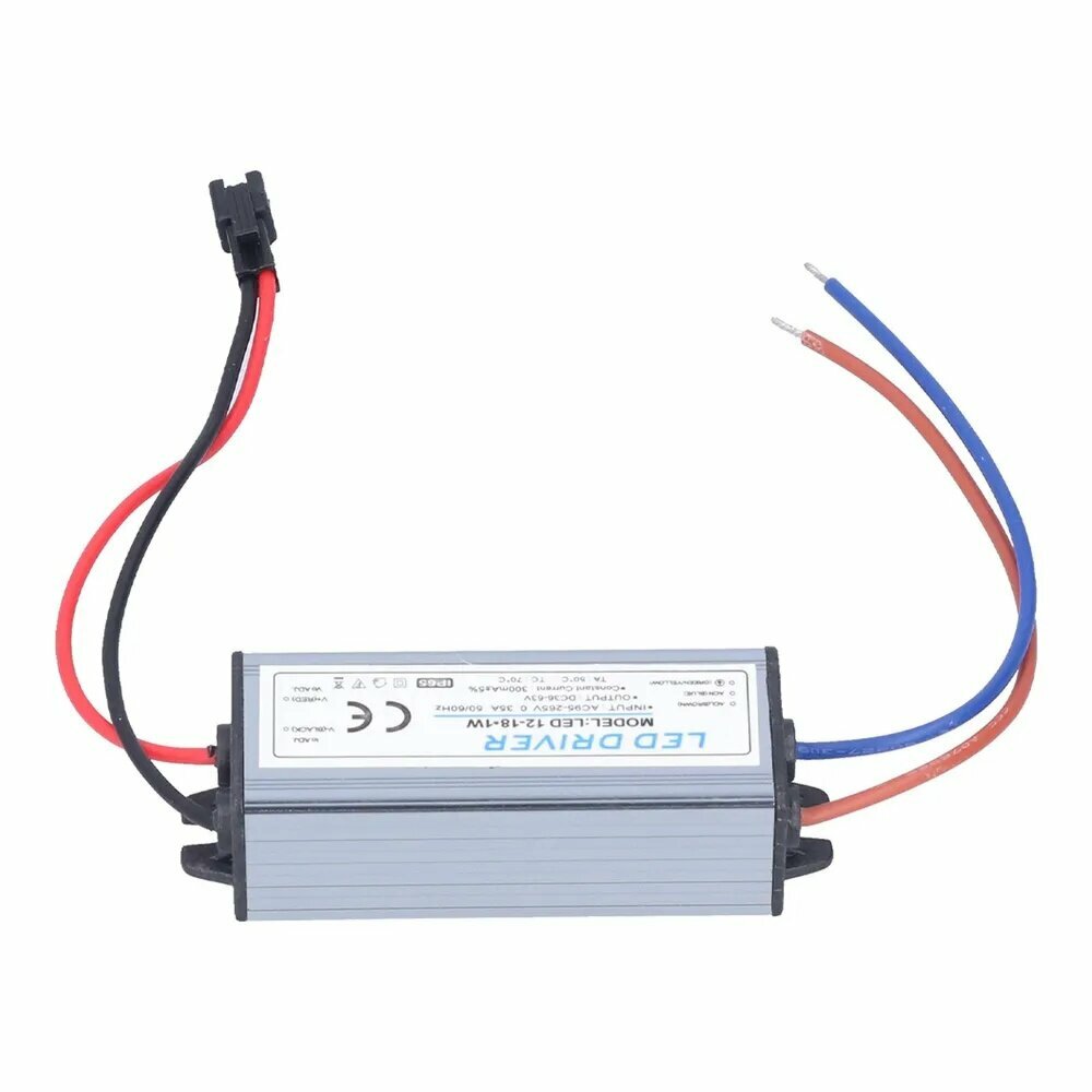 Трансформатор питания светодиодной лампы-драйвера, AC95-265V, DC36-63V постоянное напряжение 300 мА, 12-18 * 1 Вт.