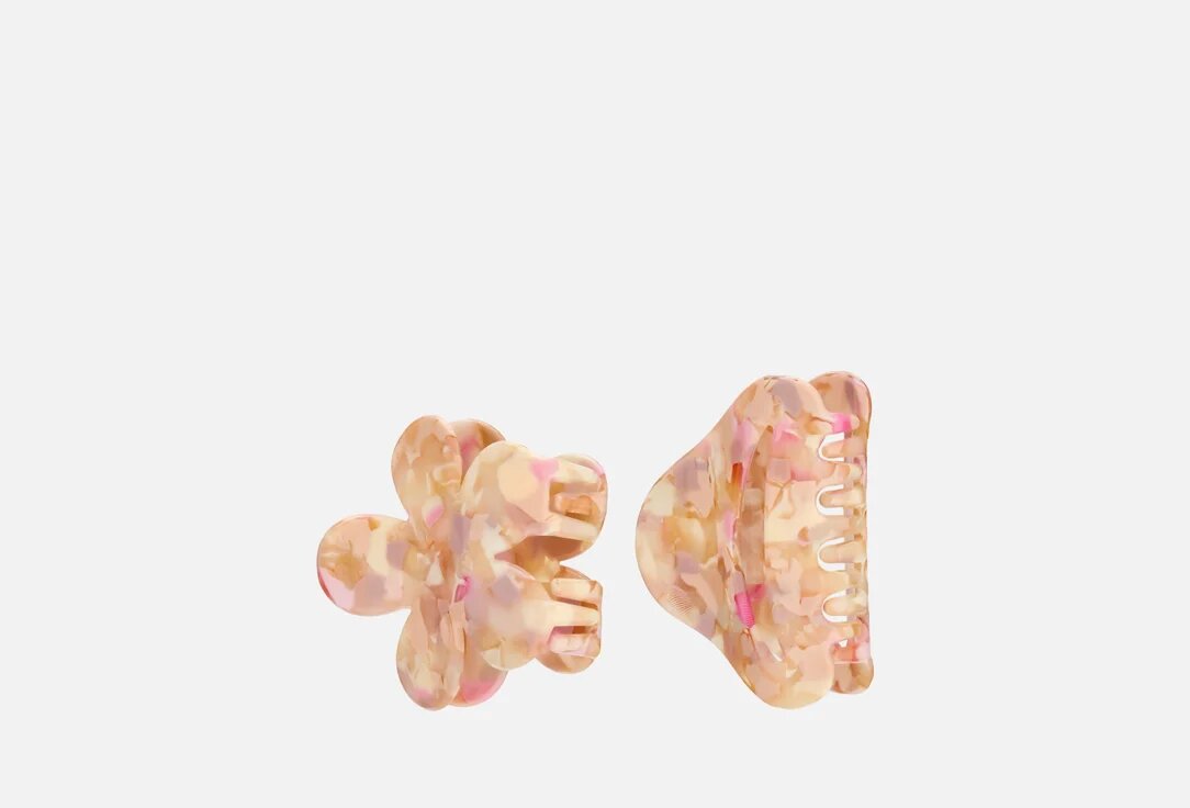 Invisibobble CLIPSTAR Oasis Refreshed Bloom M Набор крабиков для волос 2шт