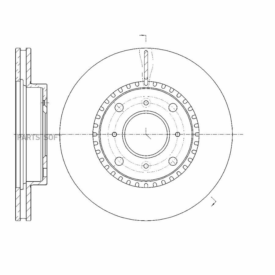 GR20409 G-BRAKE Диск тормозной вентилируемый G-brake GR-20409 G-BRAKE GR20409 | цена за 1 шт
