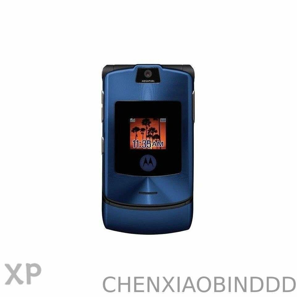 Мобильный телефон Motorola RAZR V, темно-синий