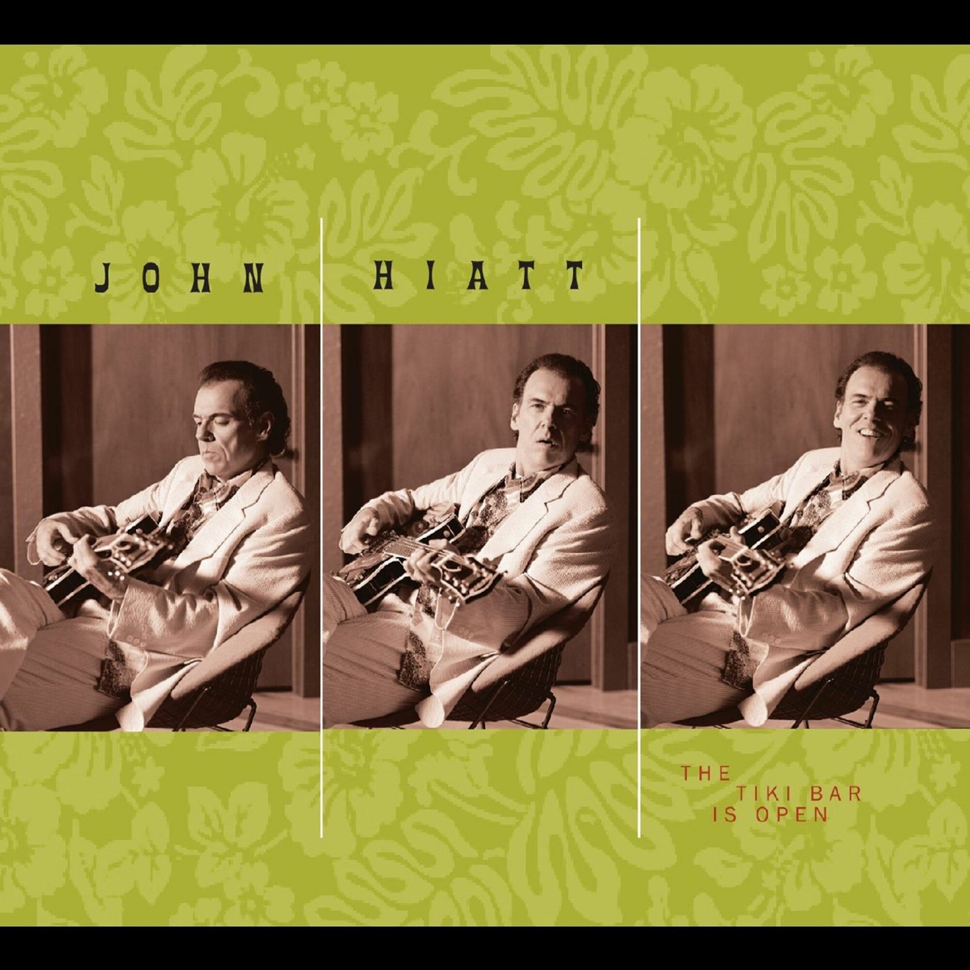 Виниловая пластинка John Hiatt - The Tiki Bar Is Open (LP Прозрачный зеленый винил) 2023, Transparent Green, Limited Edition