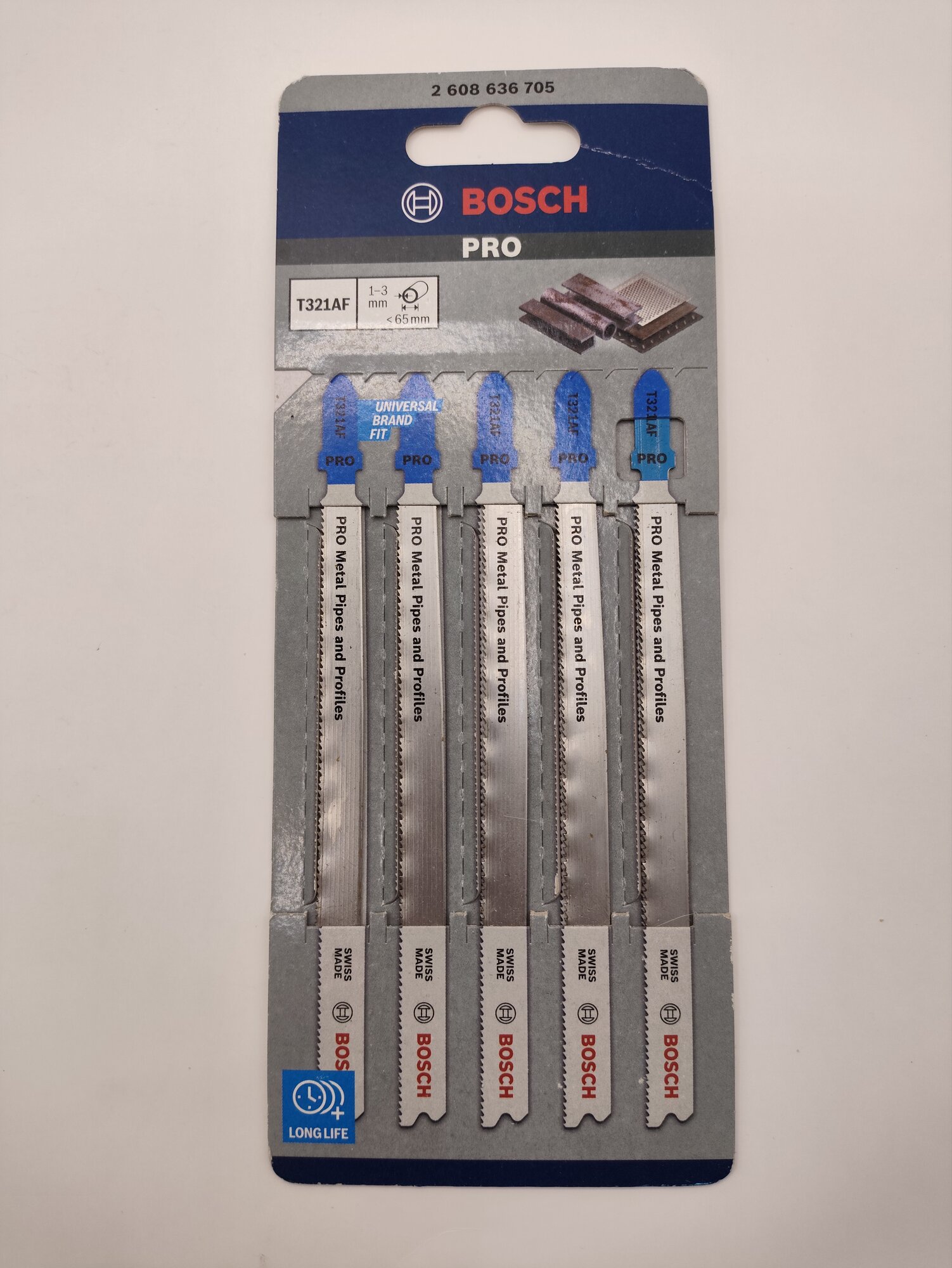 Пилки для лобзиков BOSCH PRO T-321 AF