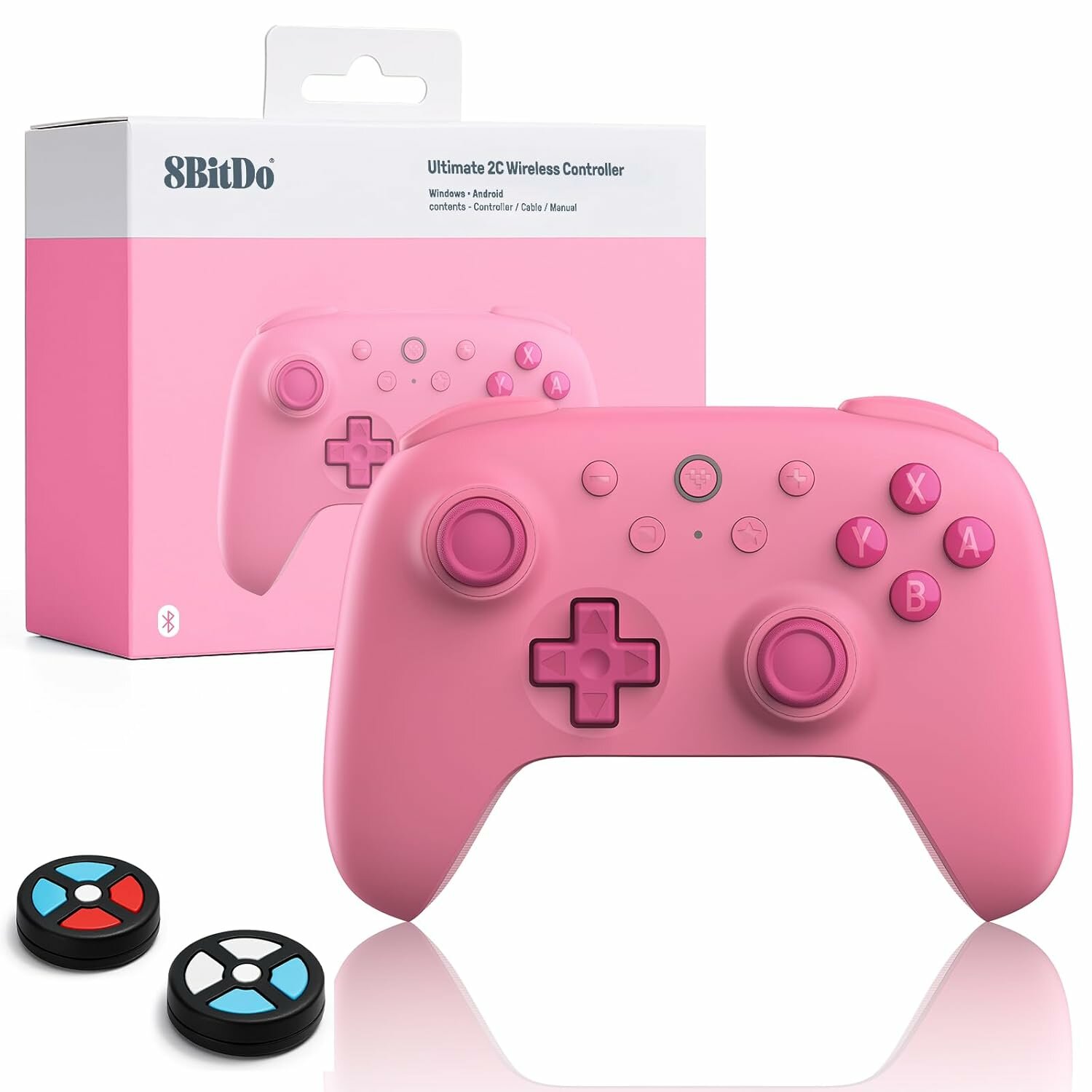 Беспроводной контроллер 8BitDO Ultimate 2C, для Switch, с турбо-функцией, темно-синий