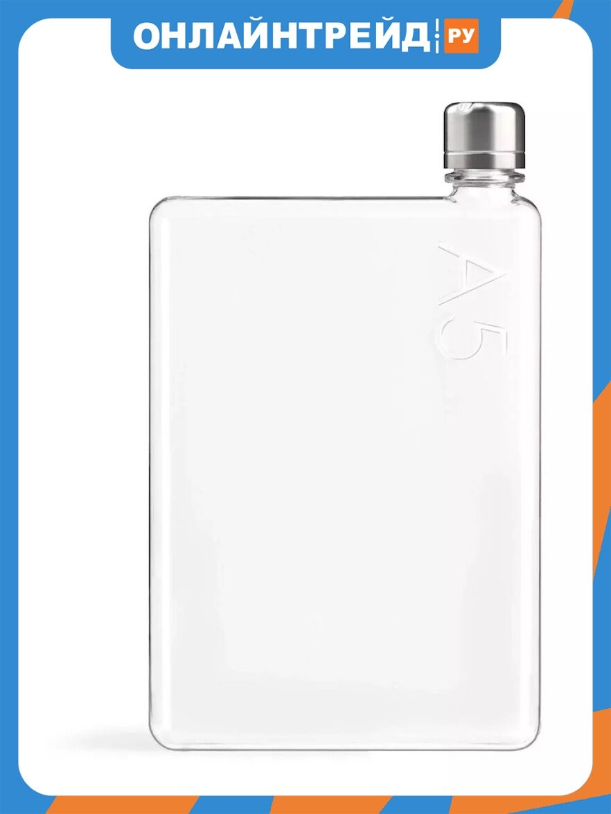 Бутылка для воды Memobottle A5, прозрачный