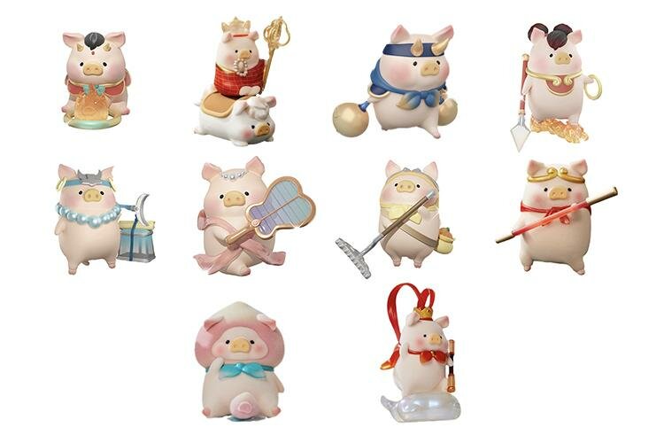 52TOYS LuLu Pig Can Pig Mystery Boxes, 8 шт.