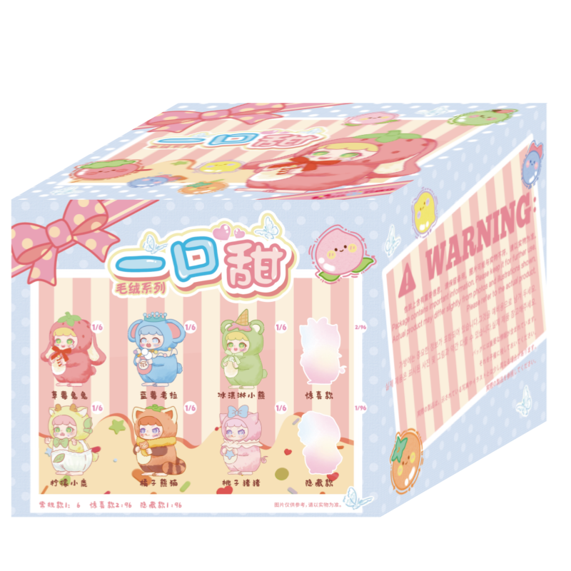 Куклы виниловые унисекс MANCHAO Naughty Bag 4, Full Box 6 шт, 18CM EU