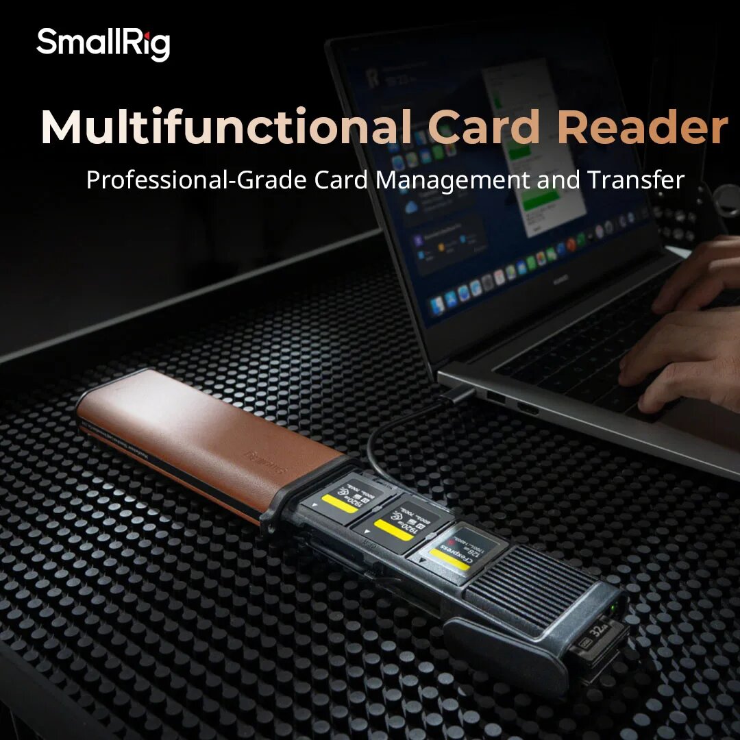 SmallRig Многофункциональный кард-ридер с футляром для CFexpress Type A CFexpress Type A — фото 1