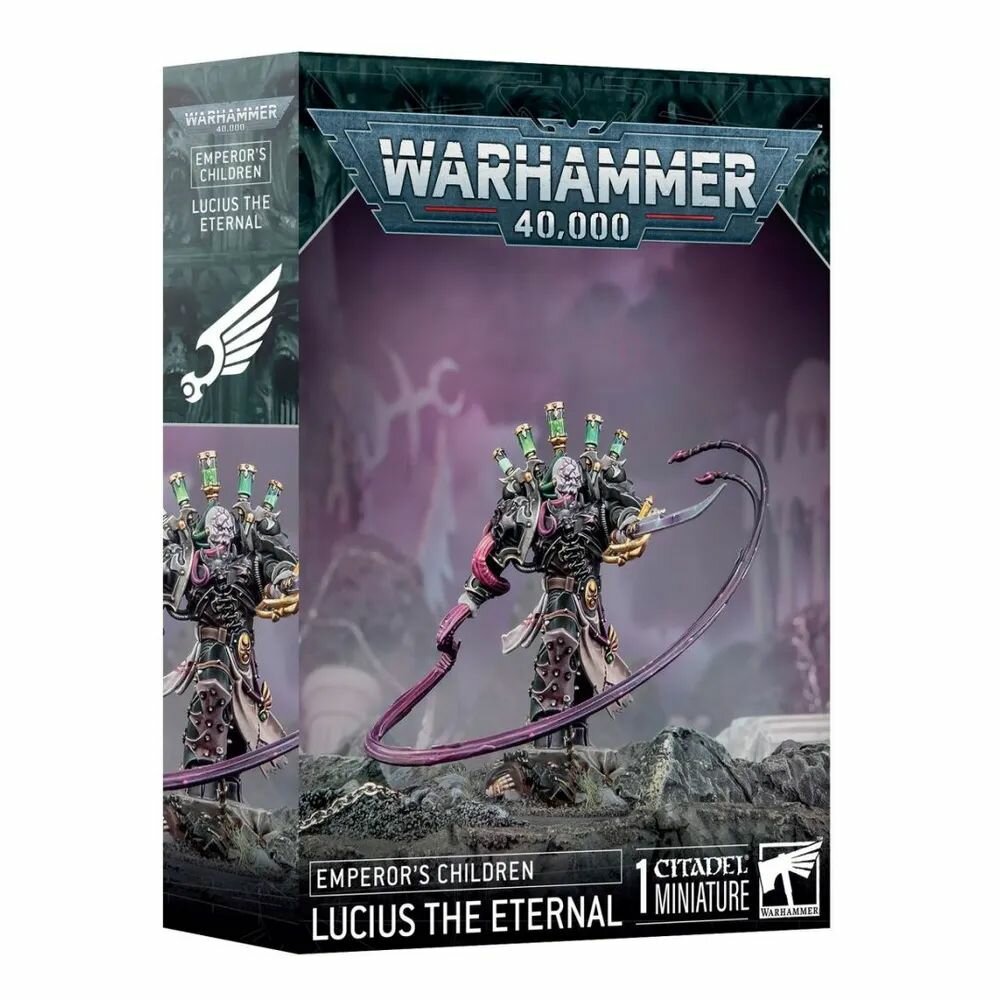 Warhammer 40K - EMPEROR'S CHILDREN : LUCIUS THE ETERNAL миниатюры