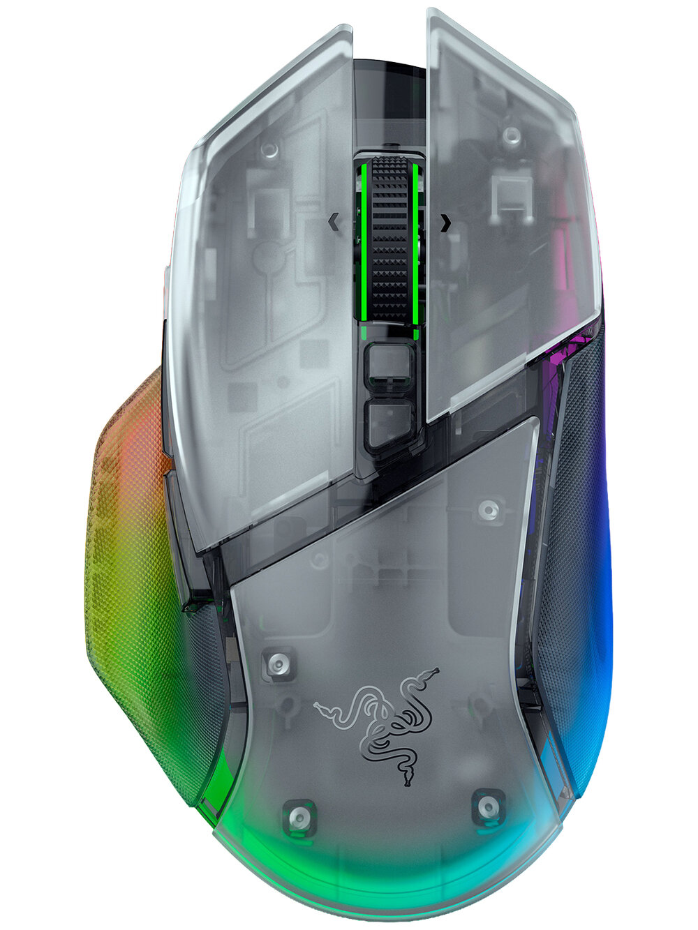 Мышь Razer Basilisk V3 Pro 35K Phantom White Ed. беспроводная/проводная, USB, 35000 dpi