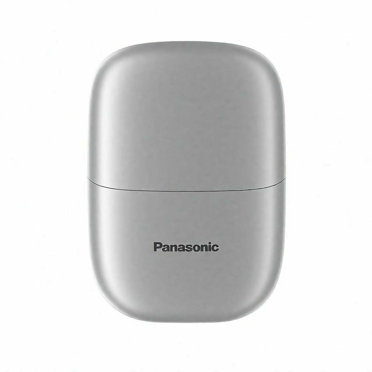 Электрическая бритва Panasonic ES-CM20, миниатюрная, компактная, возвратная, две бритвенные головки, серебряная