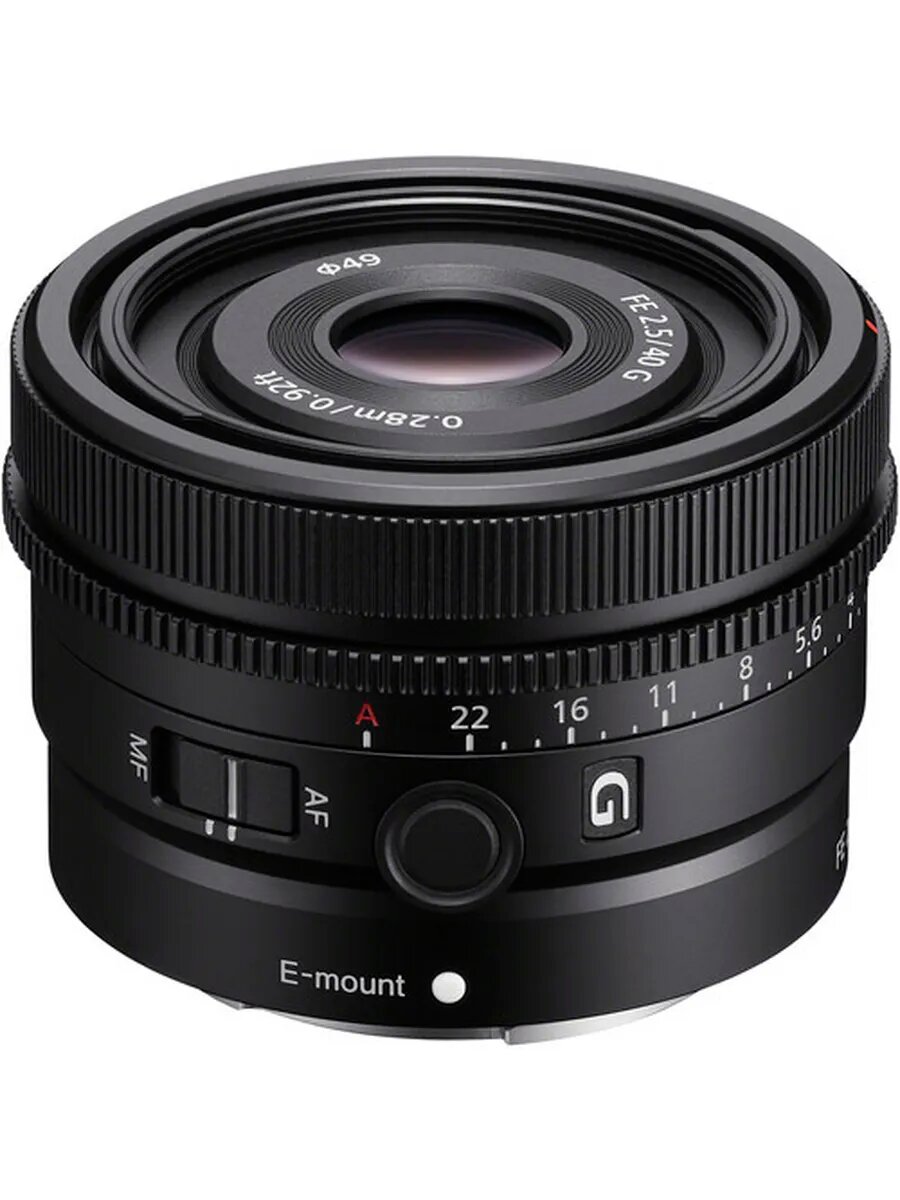 Объектив FE 40 mm f/2.5 G, черный