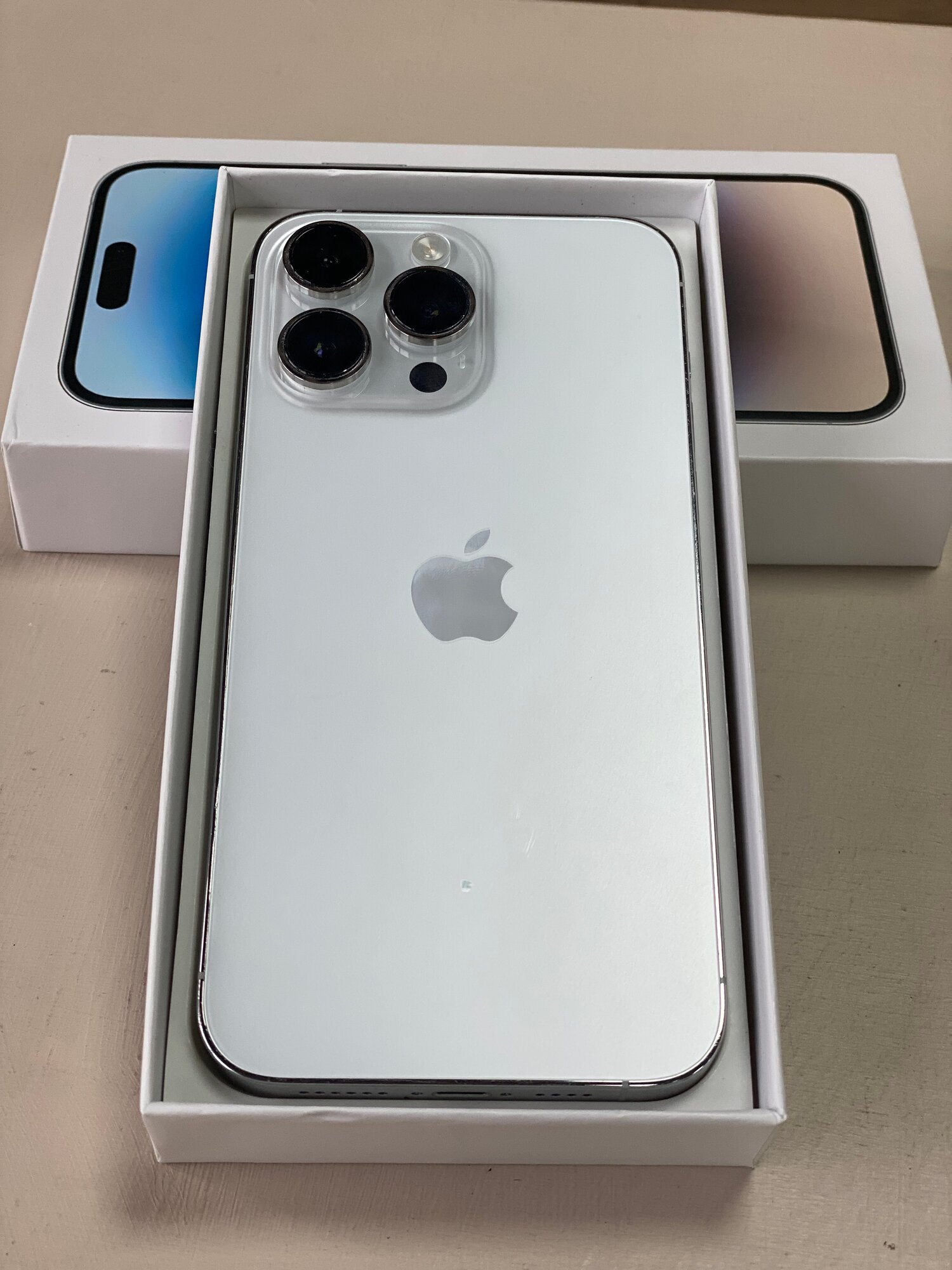 Смартфон Apple iPhone 14 Pro Max 128GB, ESIM Silver 128 ГБ #20 100% Battery
