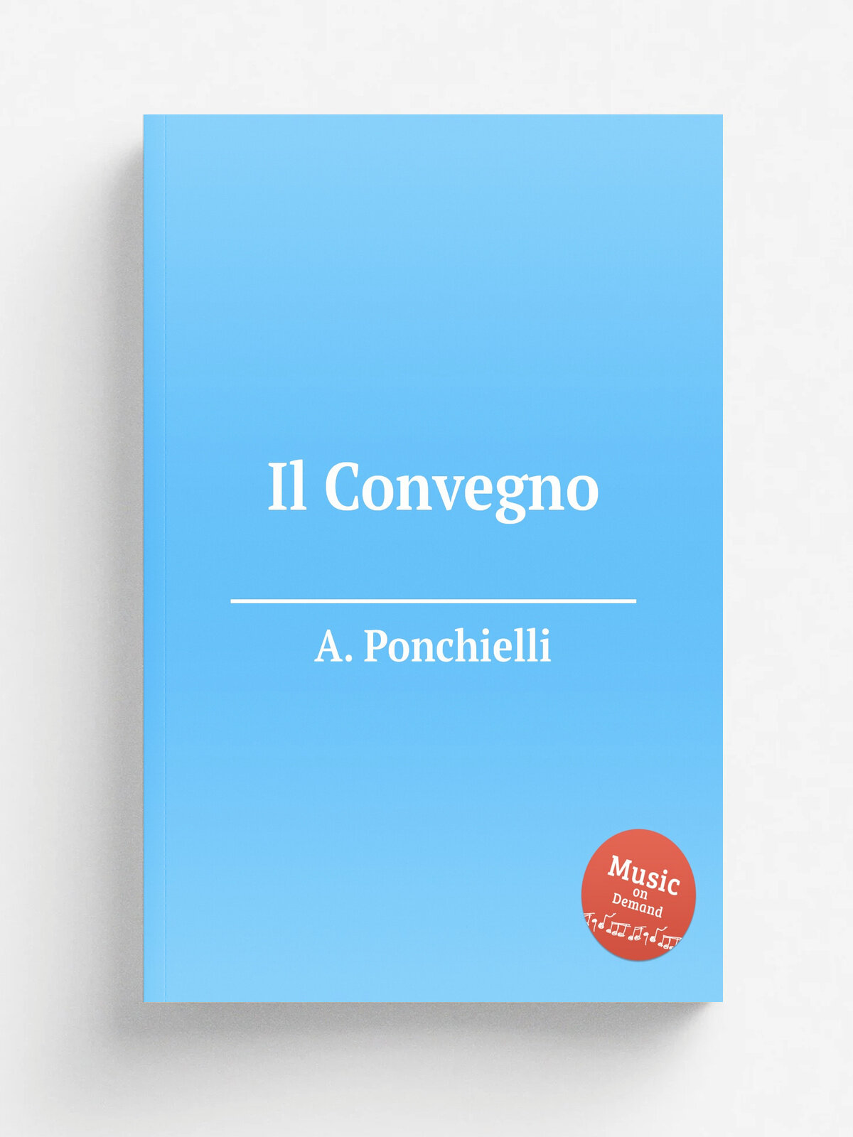 Il Convegno | A. Ponchielli | 1865 | Репринт