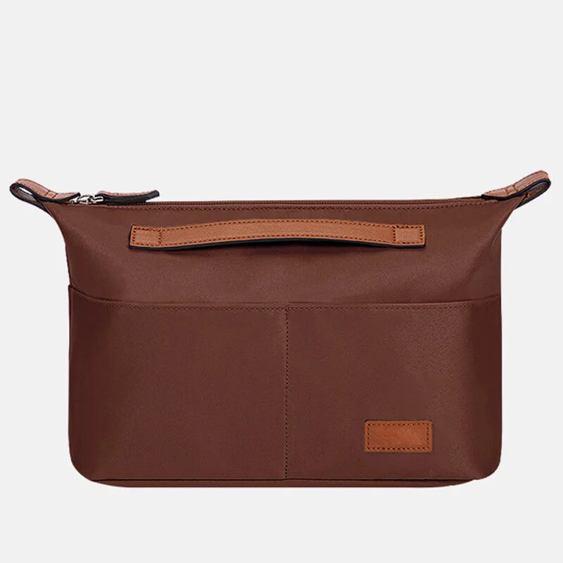 Женский органайзер из полиэстера для сумок Beige/Coffee/Grey