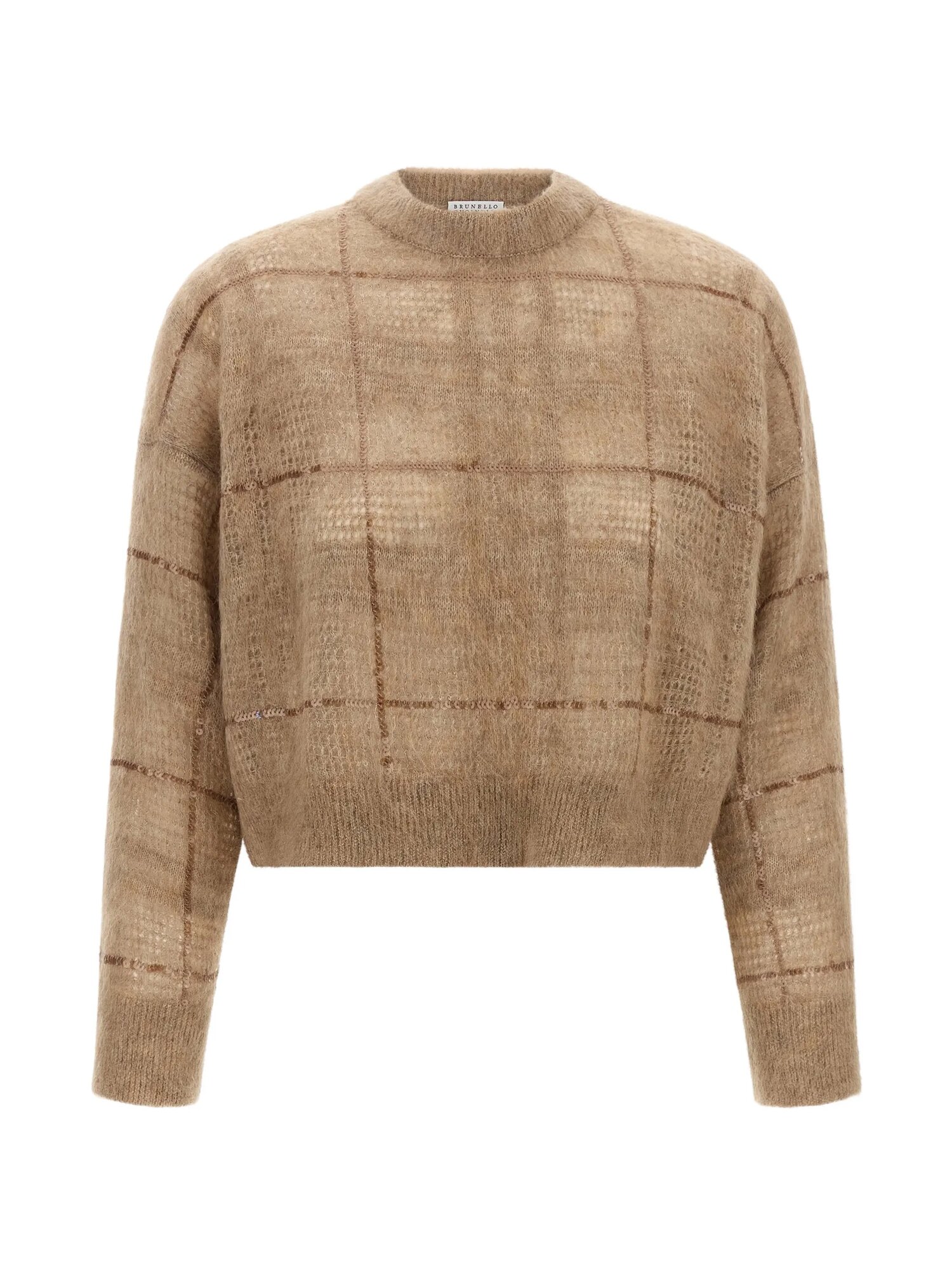 Свитер Sequin-check sweater