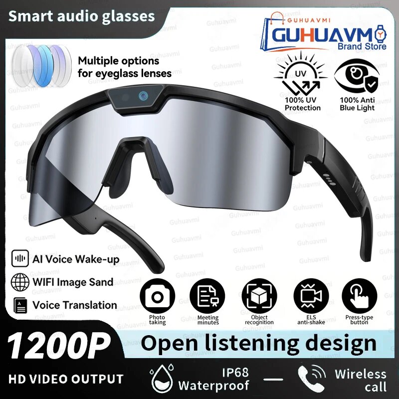 GUHUAVMI Q01 умные очки с AI-камерой Winter Haoxue