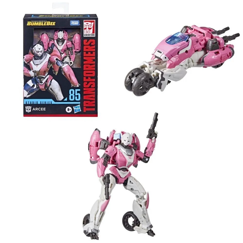 Трансформеры Hasbro Игрушка Studio Series SS85 Deluxe Transformers: Bumblebee Arcee 4.5inch (11.5cm) F3162