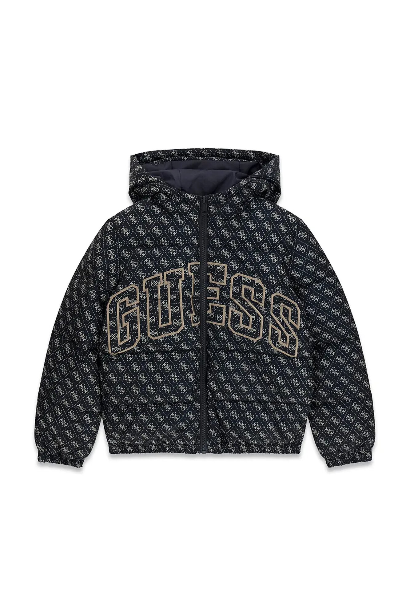 Куртка Monogram-print logo-patch jacket
