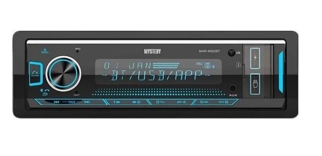 Автомагнитола Mystery MAR-866DB 4х55 Вт, Bluetooth