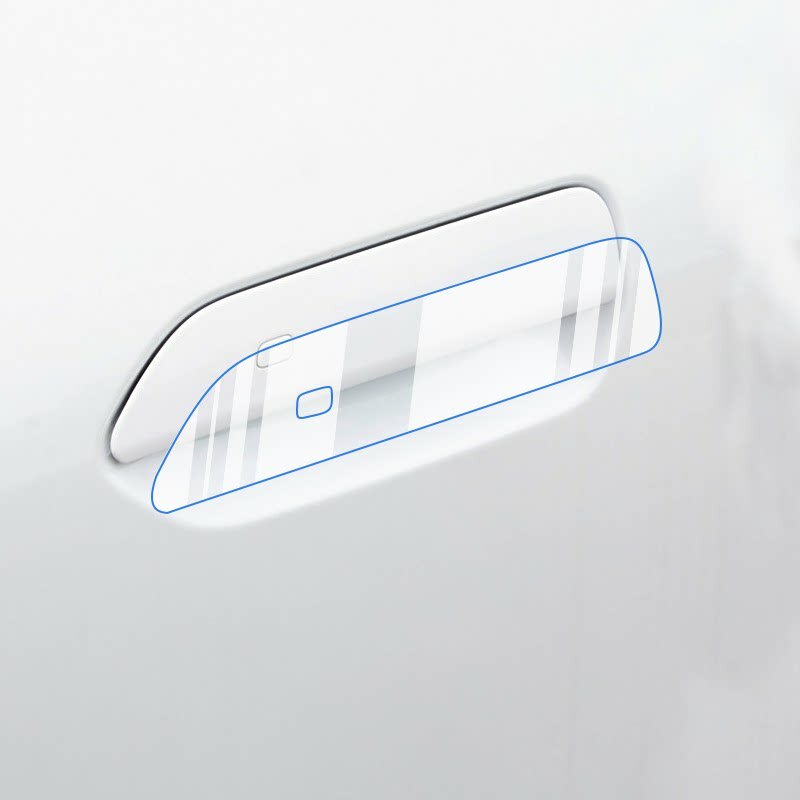 BYD Seal 06/06DMI Высокопрозрачная ТПУ пленка для защиты ручек дверей автомобиля, комплект из 6 штук, невидимое покрытие