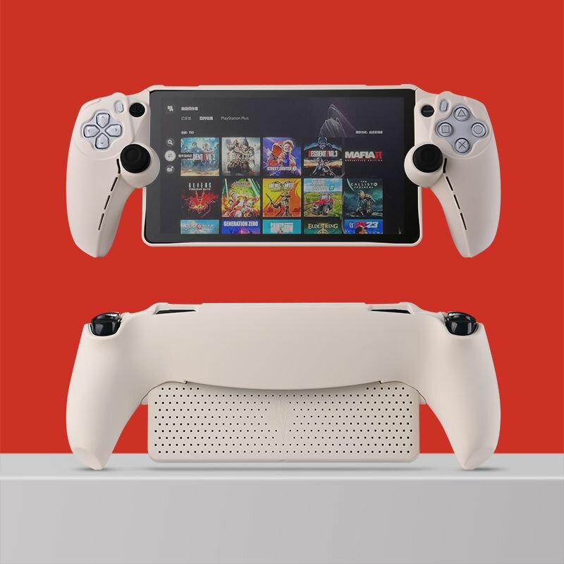Мягкий силиконовый чехол PS5 Skin для пульта дистанционного управления PlayStation Portal 2023-белый