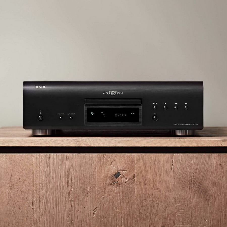 CD-проигрыватель Denon DCD-1700NE BK — фото 1