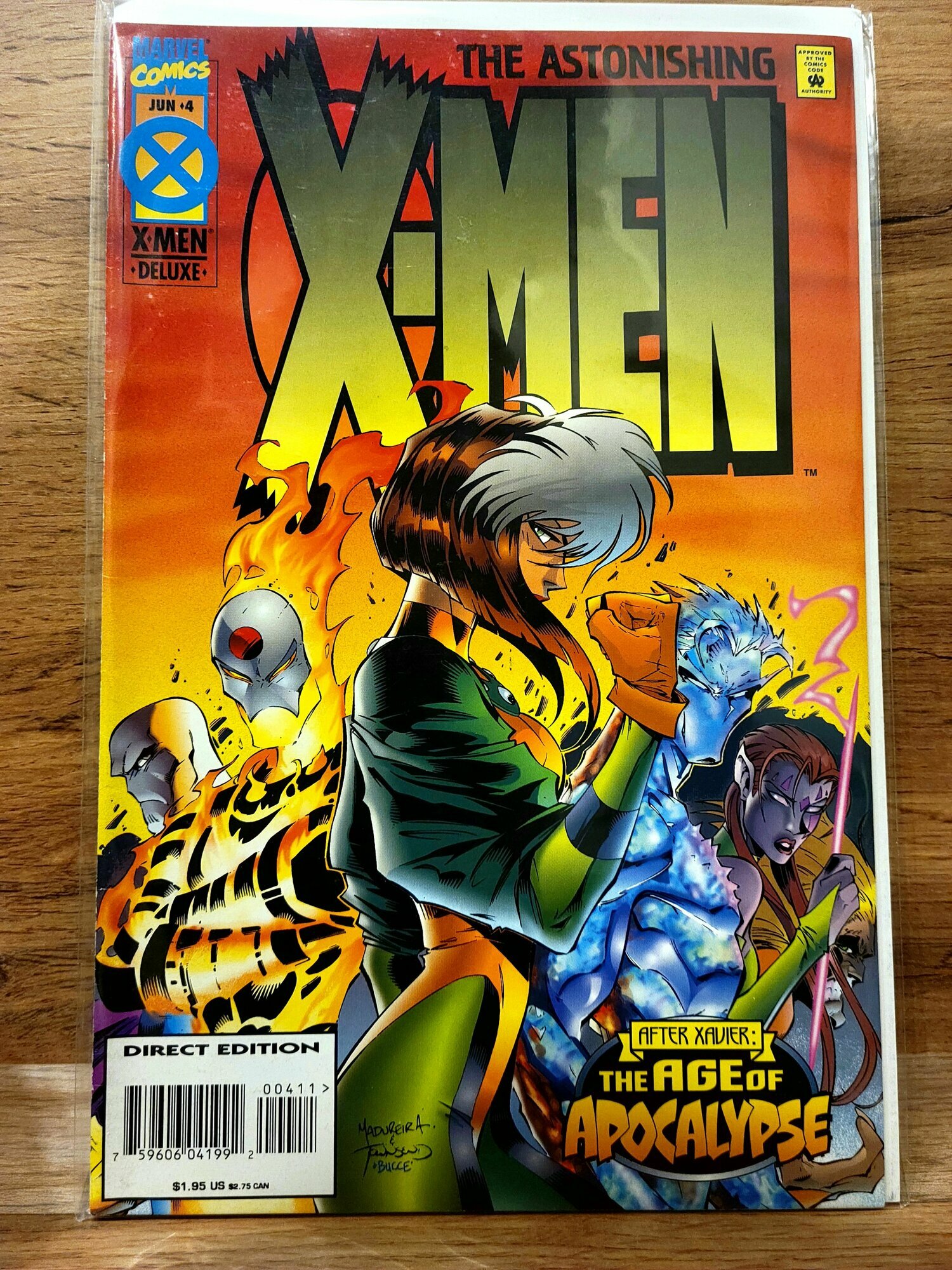 Ретро Комикс X Men #4. 1993 Год. Оригинал!