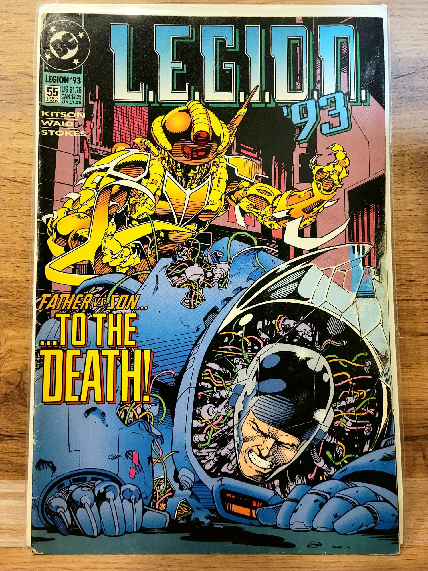 Ретро Комикс Legion #55. 1993 Год. Оригинал!