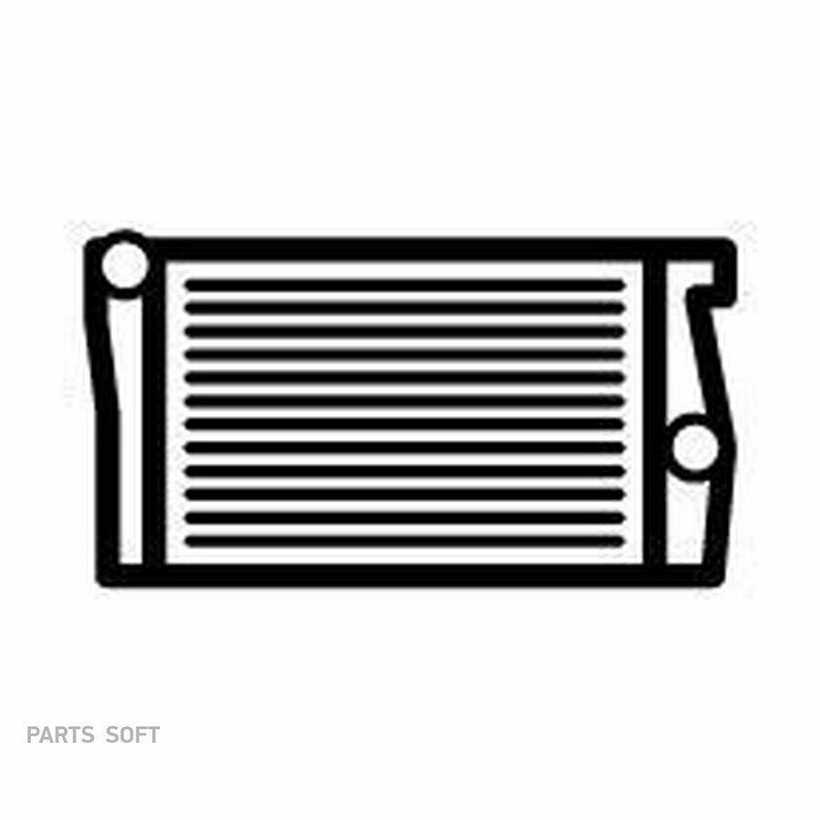 NRF 550399A Радиатор двигателя AUDI A4 2.0D 08- ()
