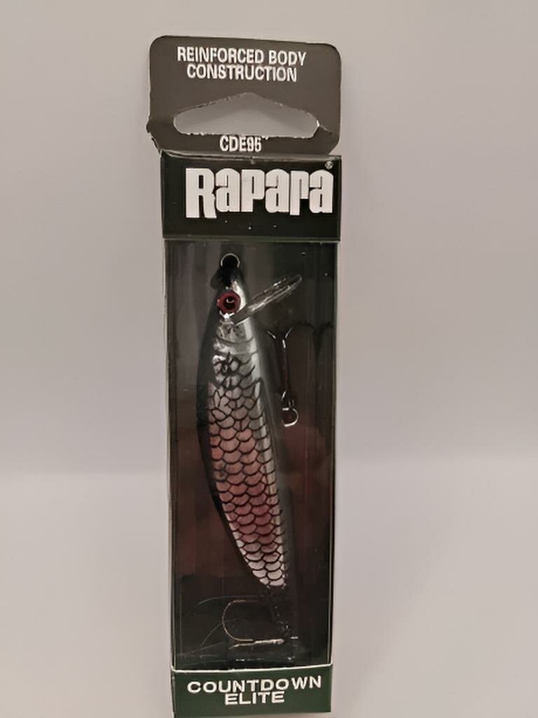 Воблер для рыбалки Rapara Countdown Elite 95mm 14g: классический тонущий минноу на щуку, судака, жереха
