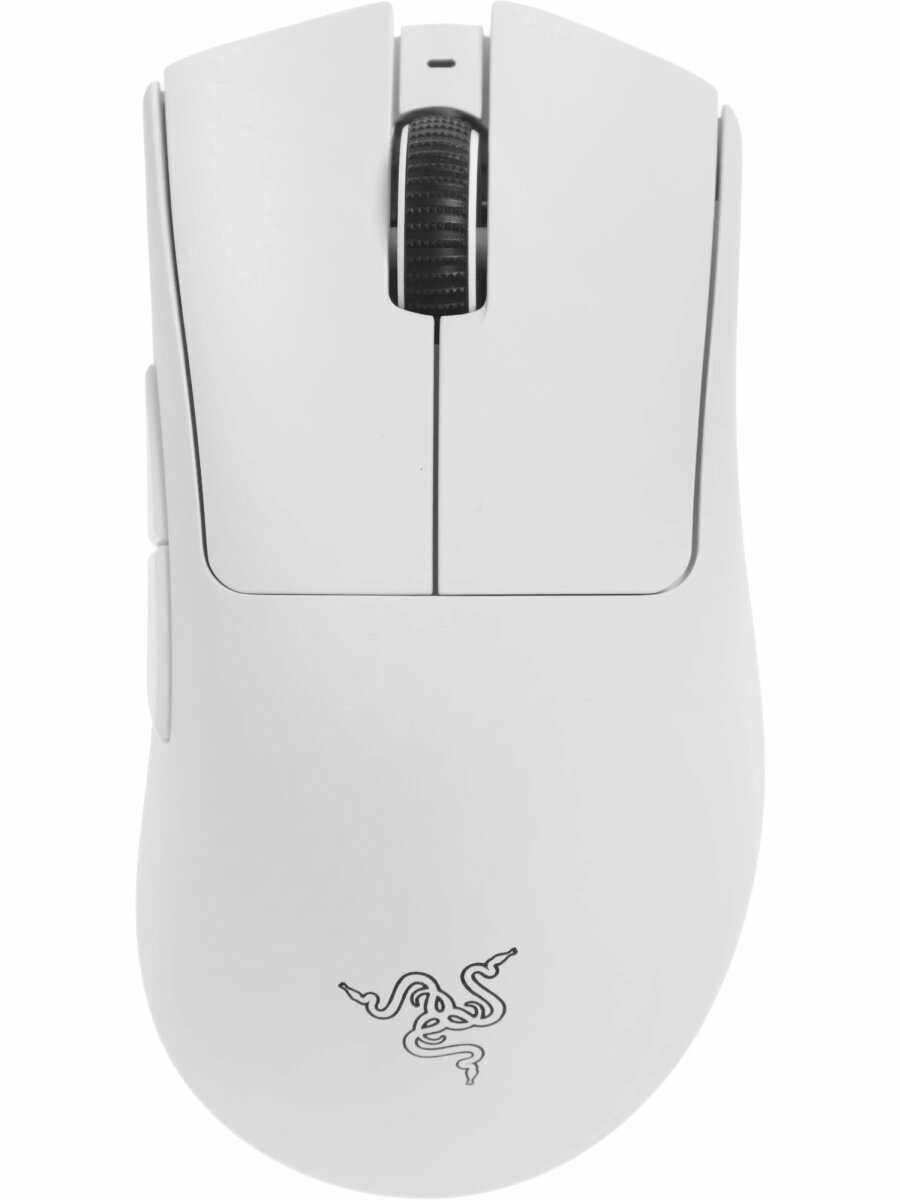 Мышь Razer DeathAdder V3 Pro белый оптич. 30000dpi беспров. USB-C 5but (RZ01-04630200-R3A1)