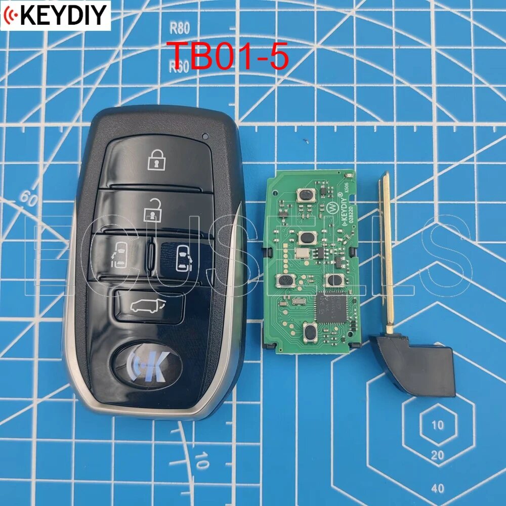Смарт-ключ KEYDIY KD 8A Toyota Corolla Camry Lexus TB01-5