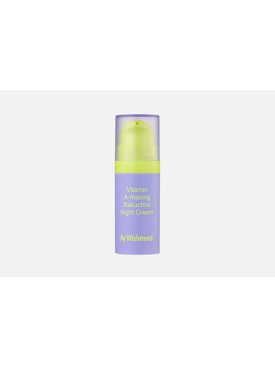 Ночной крем для лица BY WISHTREND Vitamin A-mazing Bakuchiol 10 г