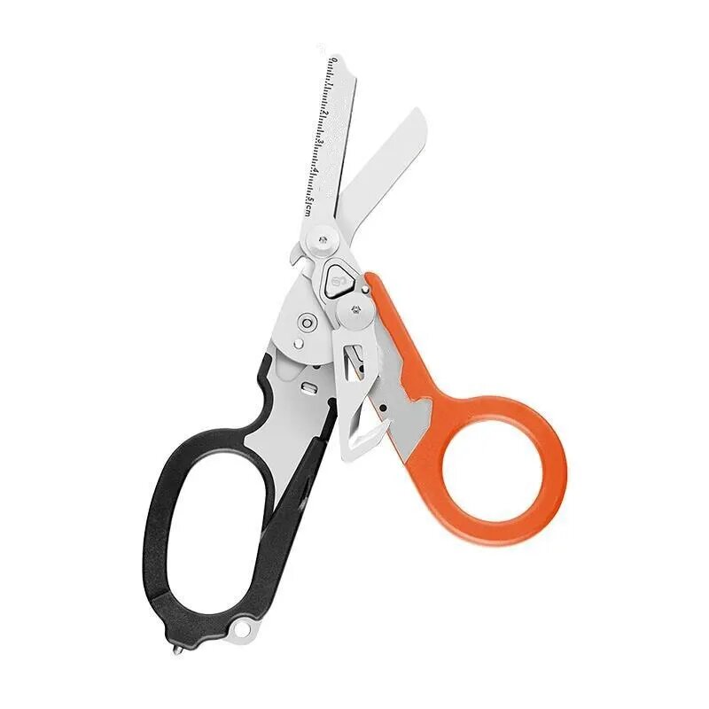 Тактические ножницы XIAOTREE Black Orange