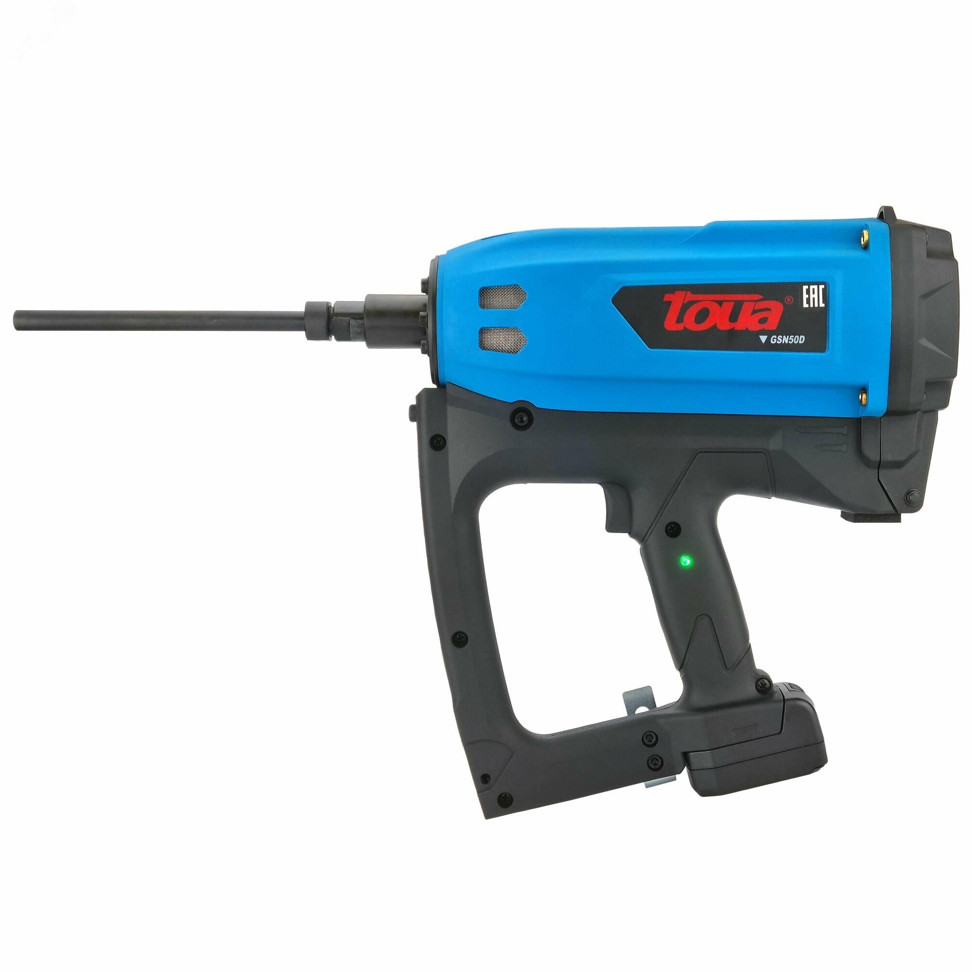 Газовый монтажный пистолет Toua GSN50D, для теплоизоляции, энергия выстрела 100 Дж