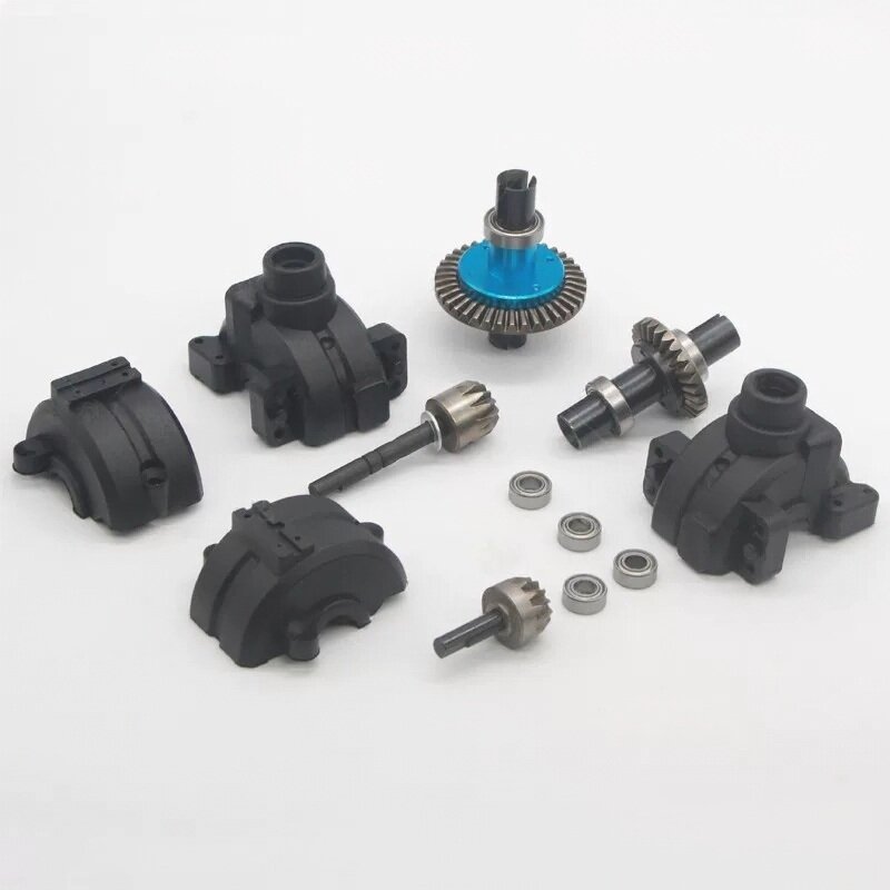 Для HSP 94123 1:10 RC автомобиля, передний и задний редукторы улучшенной версии