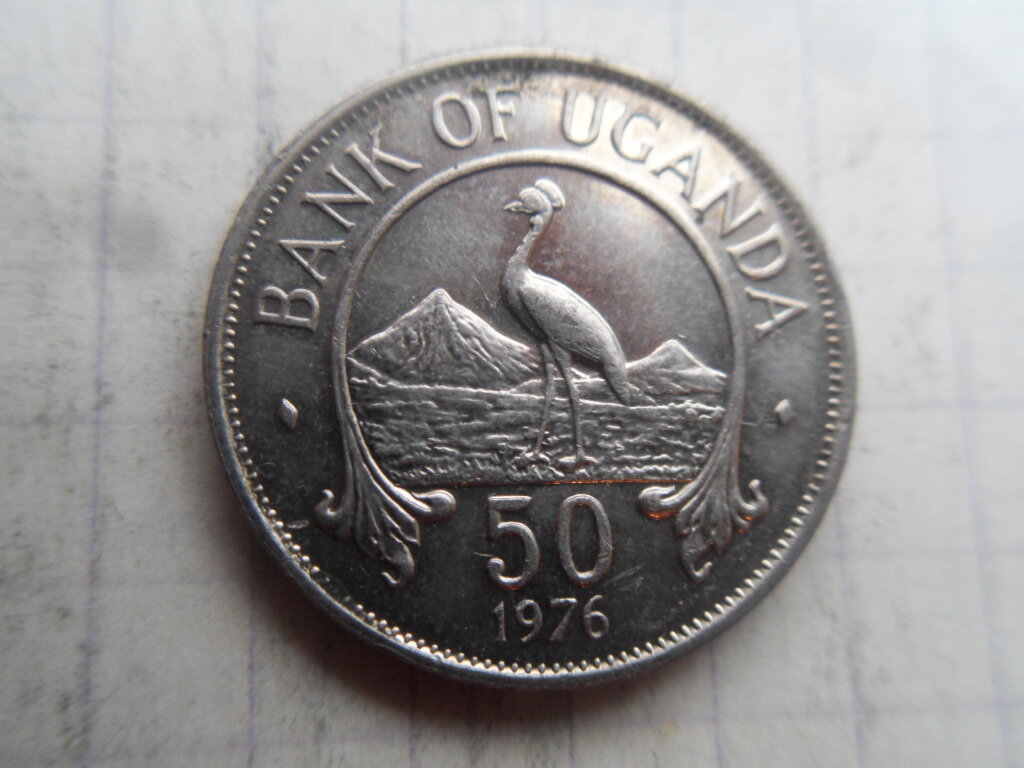 Уганда 50 центов, 1976